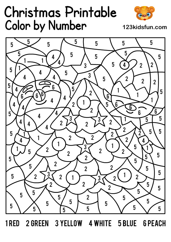 Printable Christmas Paint By Number Printable Word Searches Printable Christmas Paint By Number Printable Word Searches