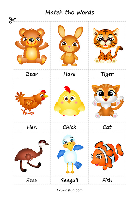 Printable Flashcards | 123 Kids Fun Apps