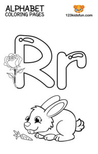 Free Printable Alphabet Coloring Pages for Kids | 123 Kids Fun Apps