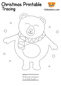 Free Christmas Printables for Kids | 123 Kids Fun Apps