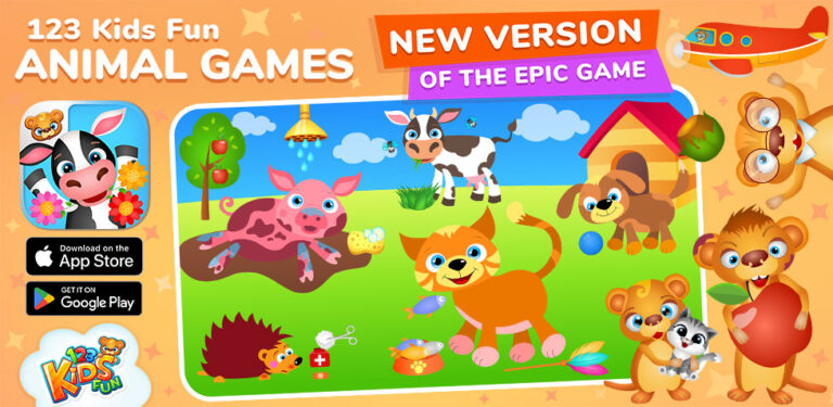 123 Kids Fun Animal Games | 123 Kids Fun Apps